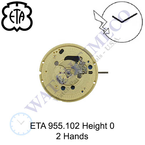 Genuine ETA 955.102 Watch Movement Swiss (Multiple Variations) | eBay