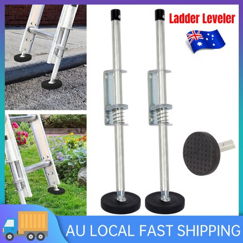 2PCS Ladder Leveler Adjustable Ladder Leg Stabilizer Universal Ladder ...