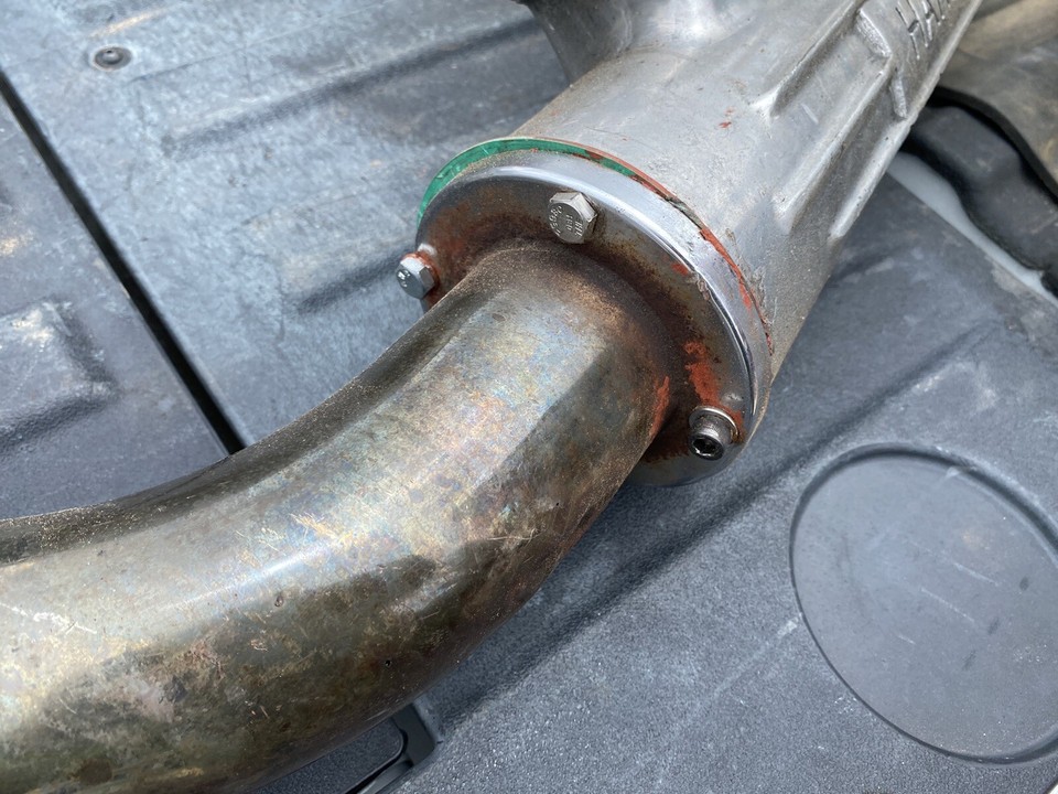 Hardin Marine 455 Olds Over Transome Exhaust Manifolds Jet Boat | eBay