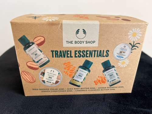 The Body Shop Travel Essentials: Vegan, 5 piece- Shea, Ginger, Camomile ...