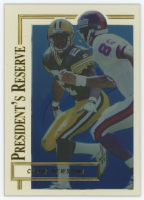 1996 Collector's Edge President's Reserve Craig Newsome Green Bay ...