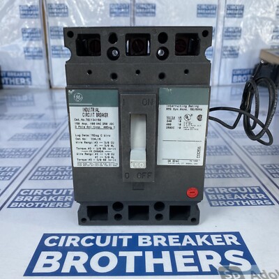 Circuit Breakers - Electric Ge Type Ted Circuit Breakers