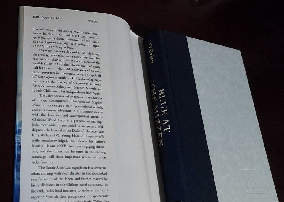 Blue at the Mizzen by Patrick O'Brian (1999, Hardcover) 1st Edition ...