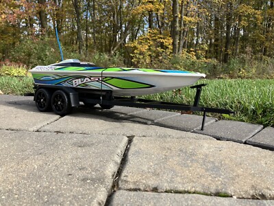 3D Printed 1/10 Scale Black RC Boat Trailer (fits Traxxas Blast) | eBay