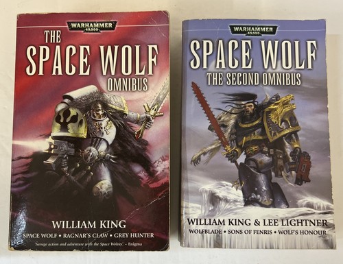 Space Wolf Omnibus 1 & 2 William King & Lee Lightner , Warhammer 40K ...