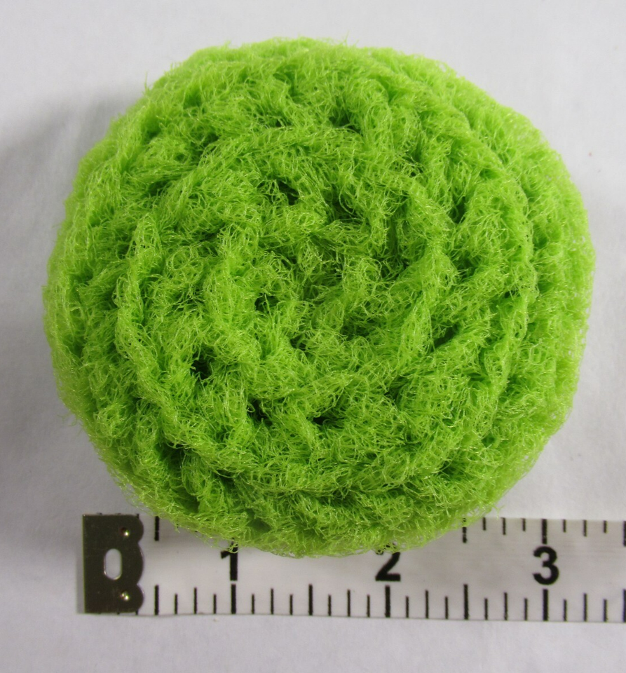Pot Scrubbers, Dish Scrubbies, Crocheted Nylon Net Scrubby, New ...