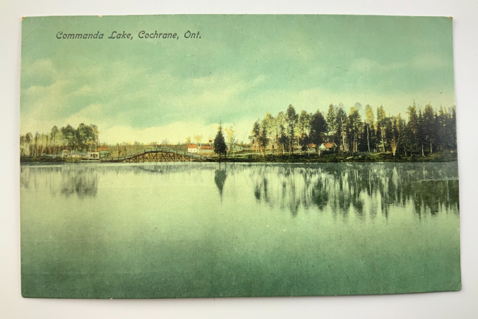 Commanda Lake Cochrane Ontario Private Postcard Canada FF188 | eBay
