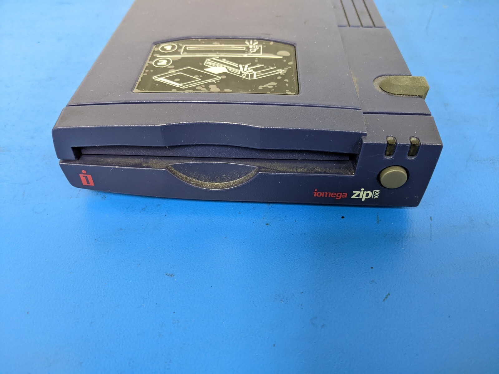 iOmega Zip 100 External Drive PC Parallel Port Back Up Model Z100p2 | eBay