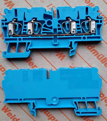 5pcs Weidmuller Wiring Terminals ZDU 4/4AN BL ，7904300000 | eBay