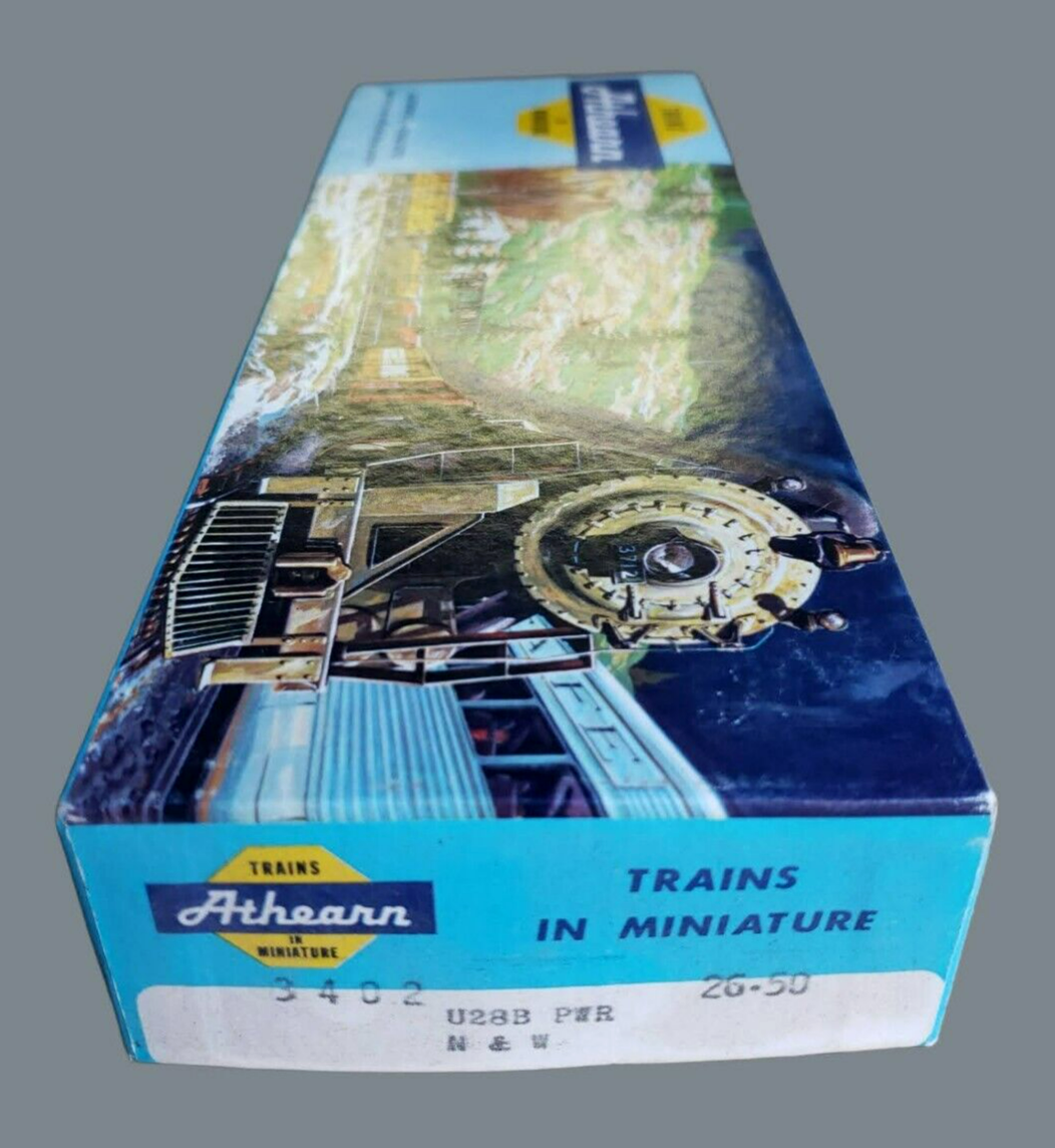 Athearn HO Diesel Locomotive #3402 U28B Power N&W Norfolk & Western ...