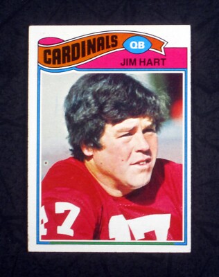 1977 TOPPS SET BREAK Jim Hart #485 St. Louis Cardinals CENTERED VG-EX ...
