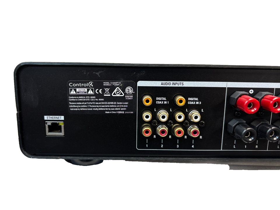 Control4 C4-8AMP1-B, 4-Zone Matrix Amplifier - PreOwned | eBay