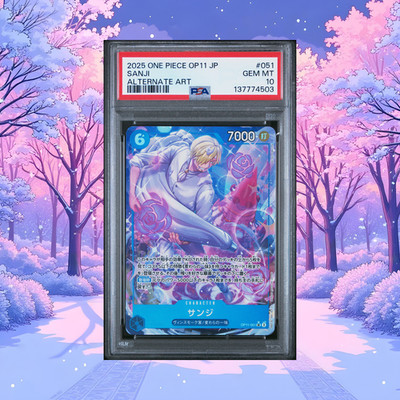 One Piece A Fist of Divine Speed (OP11) - Sanji SR Alternate Alt Art ...