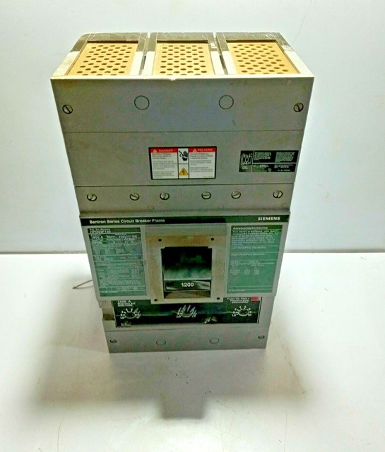 HPD63F160 - Siemens 1600 Amp 3 Pole 600 Volt Bolt-On Molded Case ...