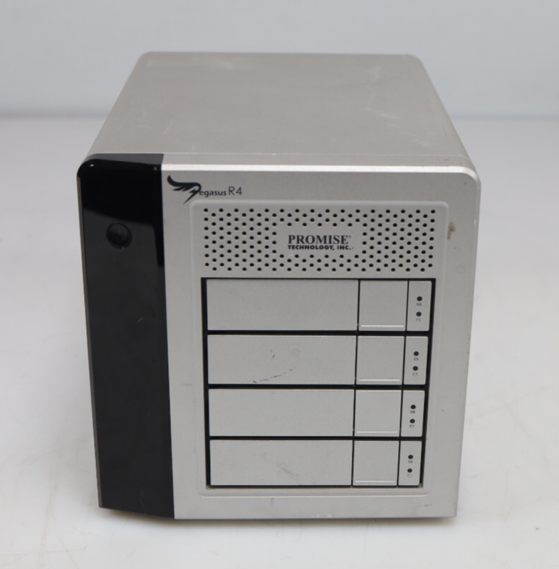PROMISE Pegasus R4 4-Bay Diskless RAID Storage Array No HDD | eBay