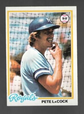 1978 Topps Pete LaCock Kansas City Royals #157 Near Mint or Better | eBay