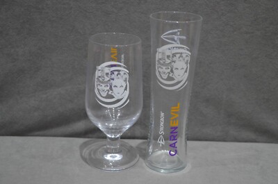 2x Strongbow Dark Fruit Cider Carnevil Halloween One Pint Glass ...