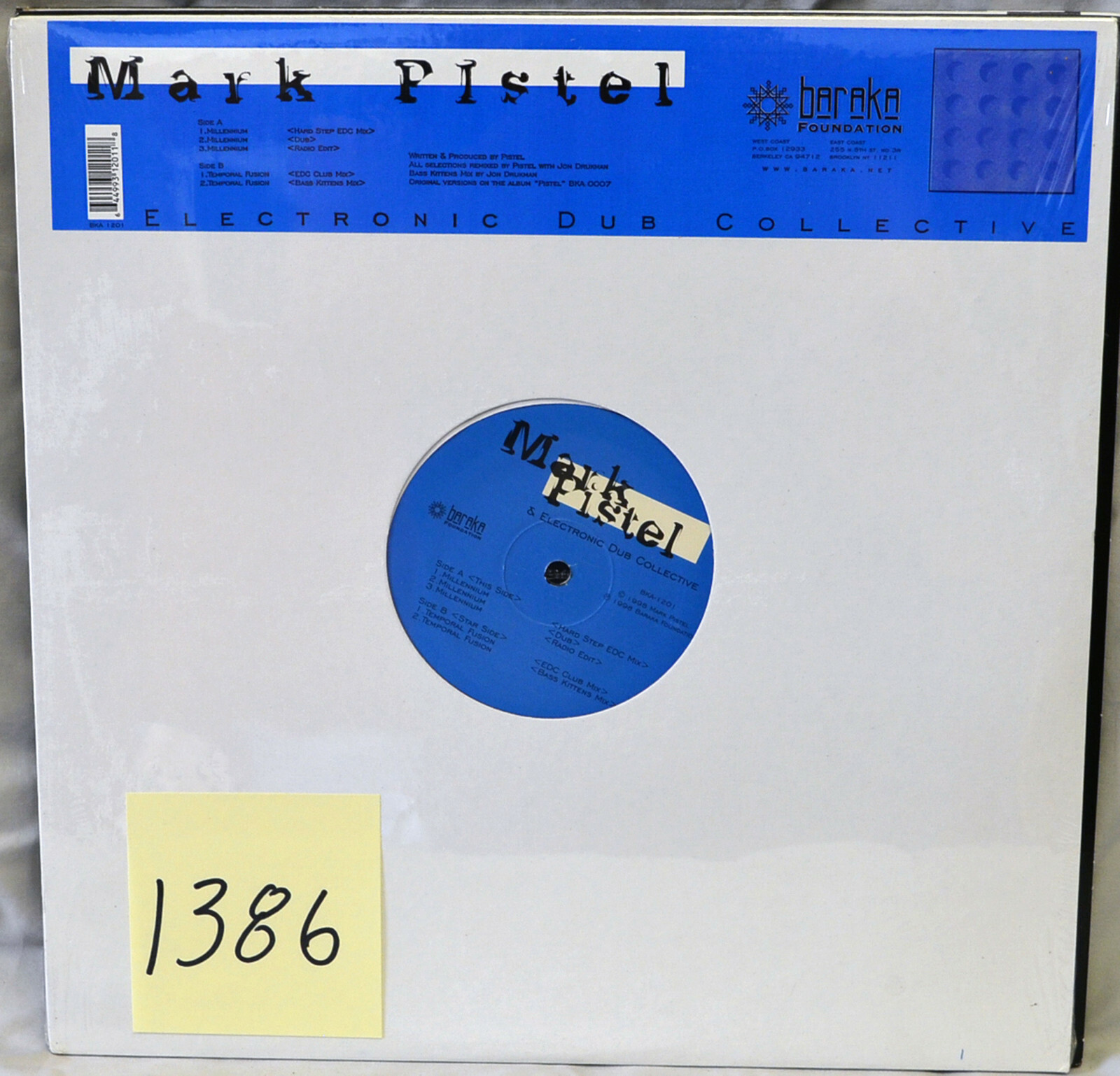 Electronic Dub Collective Mark Pistel lp Sealed | eBay