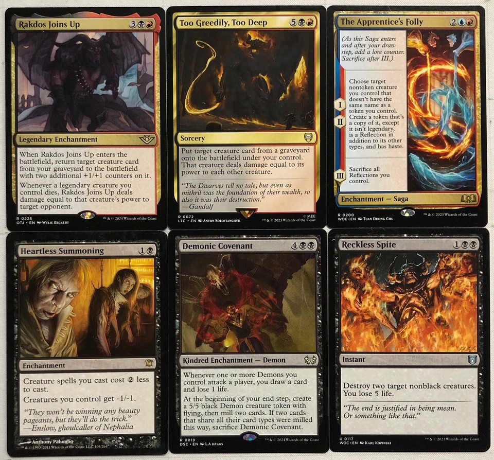 EDH Demon Deck - Commander MTG Magic the Gathering | eBay