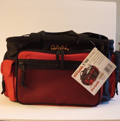 Cabela's Pro Guide Series 3700 Tackle Bag w/six boxes (new w/tags) | eBay