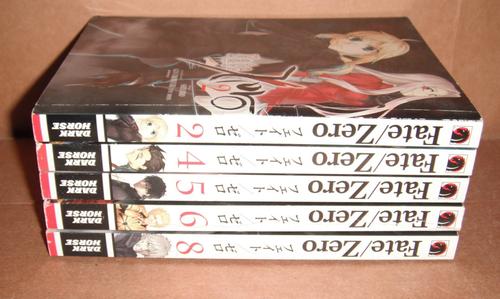Fate/Zero Vol. 2,4,5,6,8 Manga Set English ! | eBay