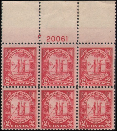 US #683 MNH plate block of 6 | eBay