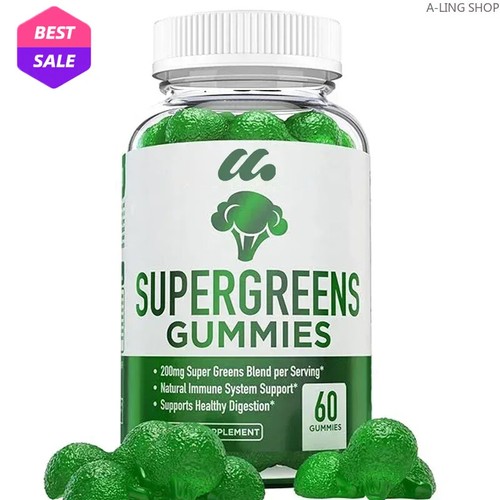 Soft candy contains spinach, broccoli, Moringa, beetroot, celery, and ...