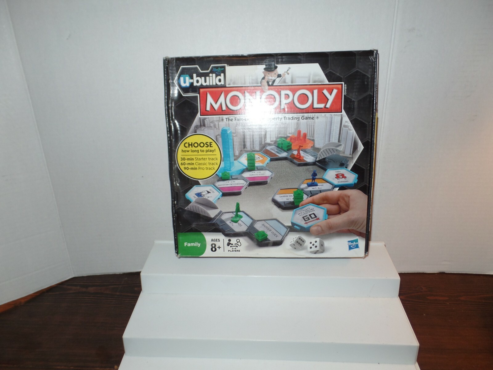 Hasbro U-Build Monopoly Family Board Game COMPLETE 2-6 Players Property ...