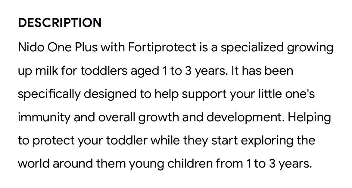 2X Nestle Nido Fortiprotect One Plus Milk Powder Growing Up Stage 3 Tin ...