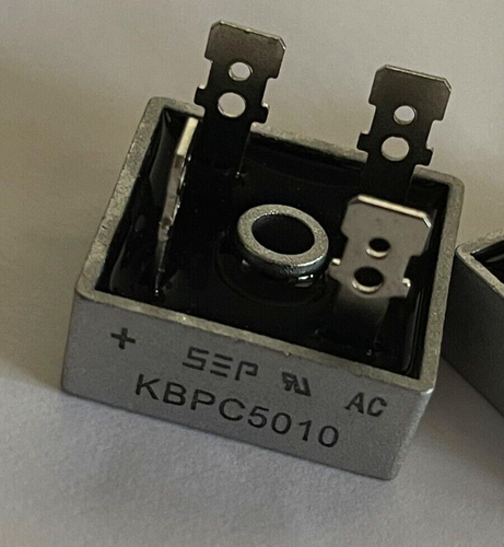 2 KBPC5010 50 Amp 1000V Metal 4-Pin Bridge Rectifier, these items are ...