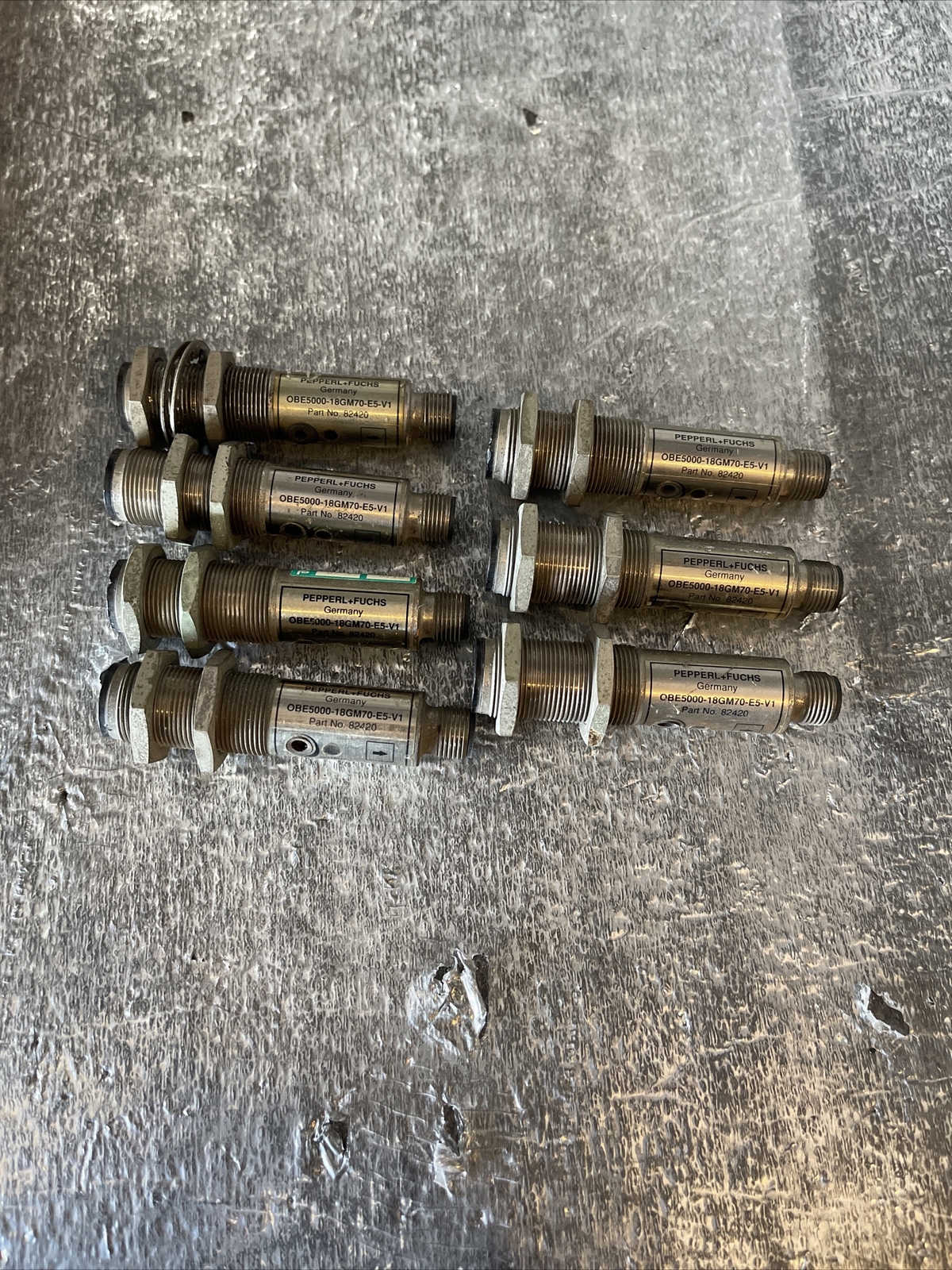 PEPPERL 82420 OBE5000-18GM70-E5-V1 LOT OF 7 | eBay