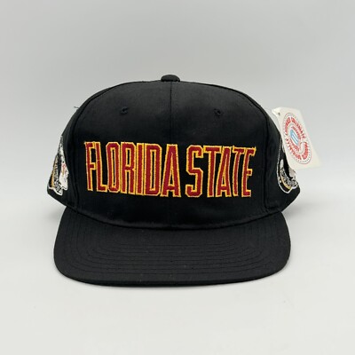 FSU Florida State Seminoles NCAA Vintage Script Snapback Sports Hat Cap ...