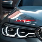 Car Stickers Power's Racing Development Reflective Waterproof Decals ...
