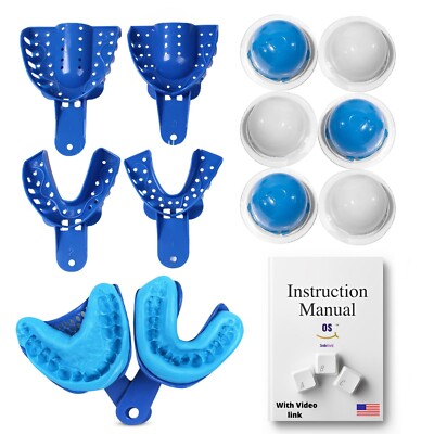 Dental Impression Putty set Mold Kit for Custom Grillz and Mouth Guards ...