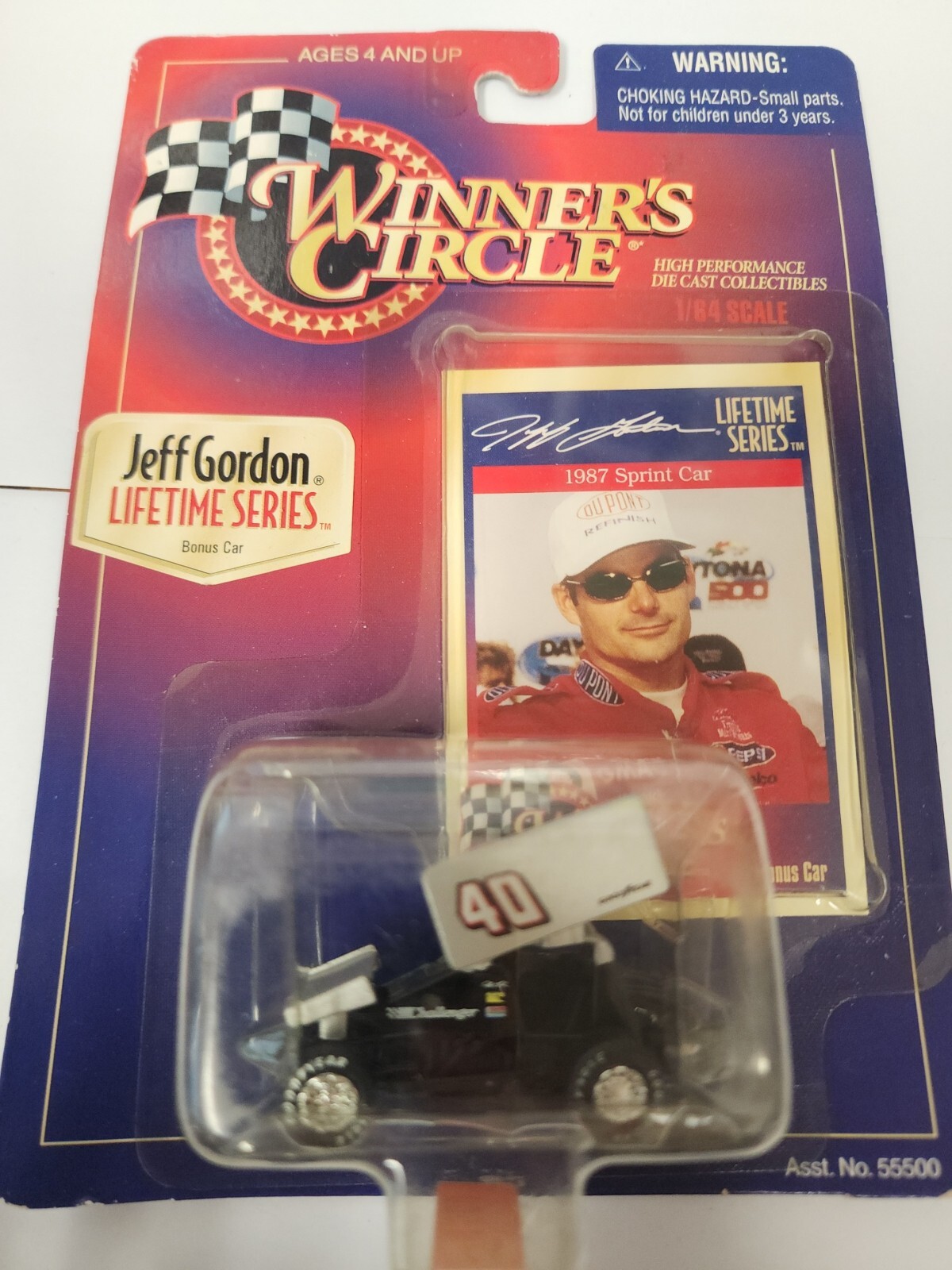 Jeff Gordon 1987 Challenger Sprint Car Winner's Circle Lifetime Series ...