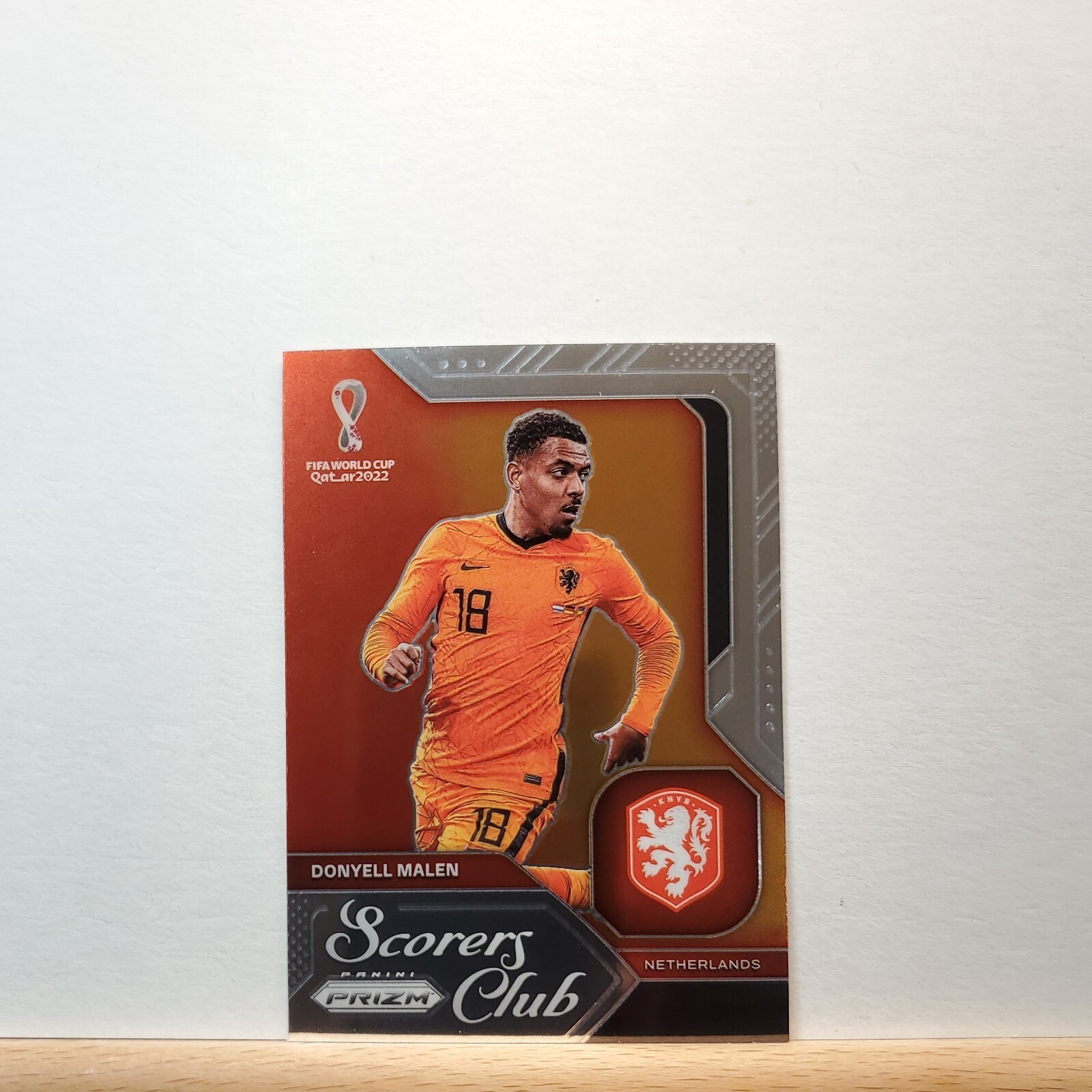 2022 Prizm Soccer FIFA Cup QATAR Donyell Malen Scorers Club base card ...