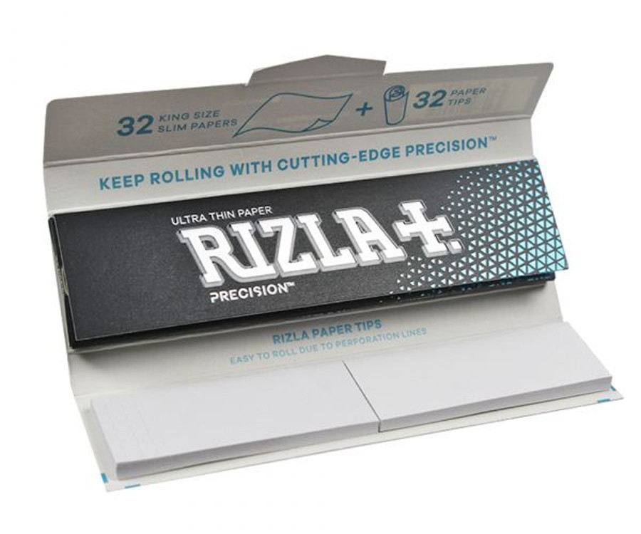 Genuine Rizla Precision Ultra Slim King Size Rolling Papers - Box of 50 ...