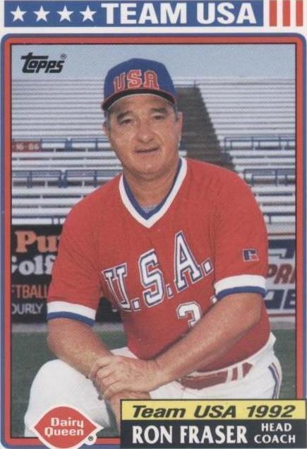 1992 Topps Dairy Queen Team USA - Ron Fraser #33 (RC) for sale online ...