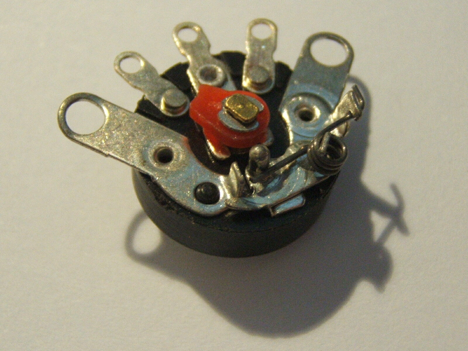 ON/OFF VOLUME CONTROL C FILM FLAT FOOT POTENTIOMETER 10KΩ THUMBWHEEL ...