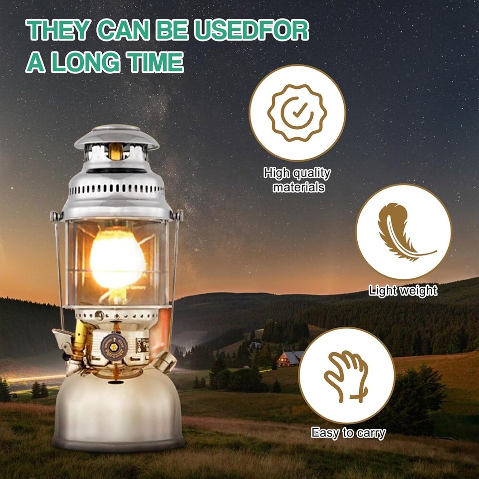 10 or 20Pc Lantern Mantles Propane for Gas Lantern Propane Light Mantle ...