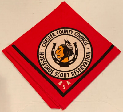 BSA Horseshoe Scout Reservation Chester County Council Neckerchief | eBay