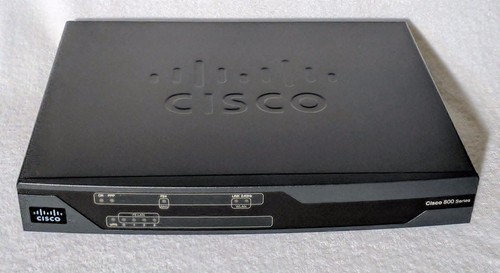 Cisco Router (CISCO861-SEC-K9 V01) w/ New Power Supply Tested/Reset | eBay