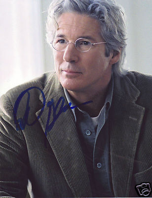 RICHARD GERE AUTOGRAPH SIGNED PP PHOTO POSTER | eBay UK