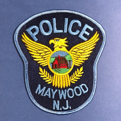 Maywood New Jersey Police Department patch (NEW) | eBay