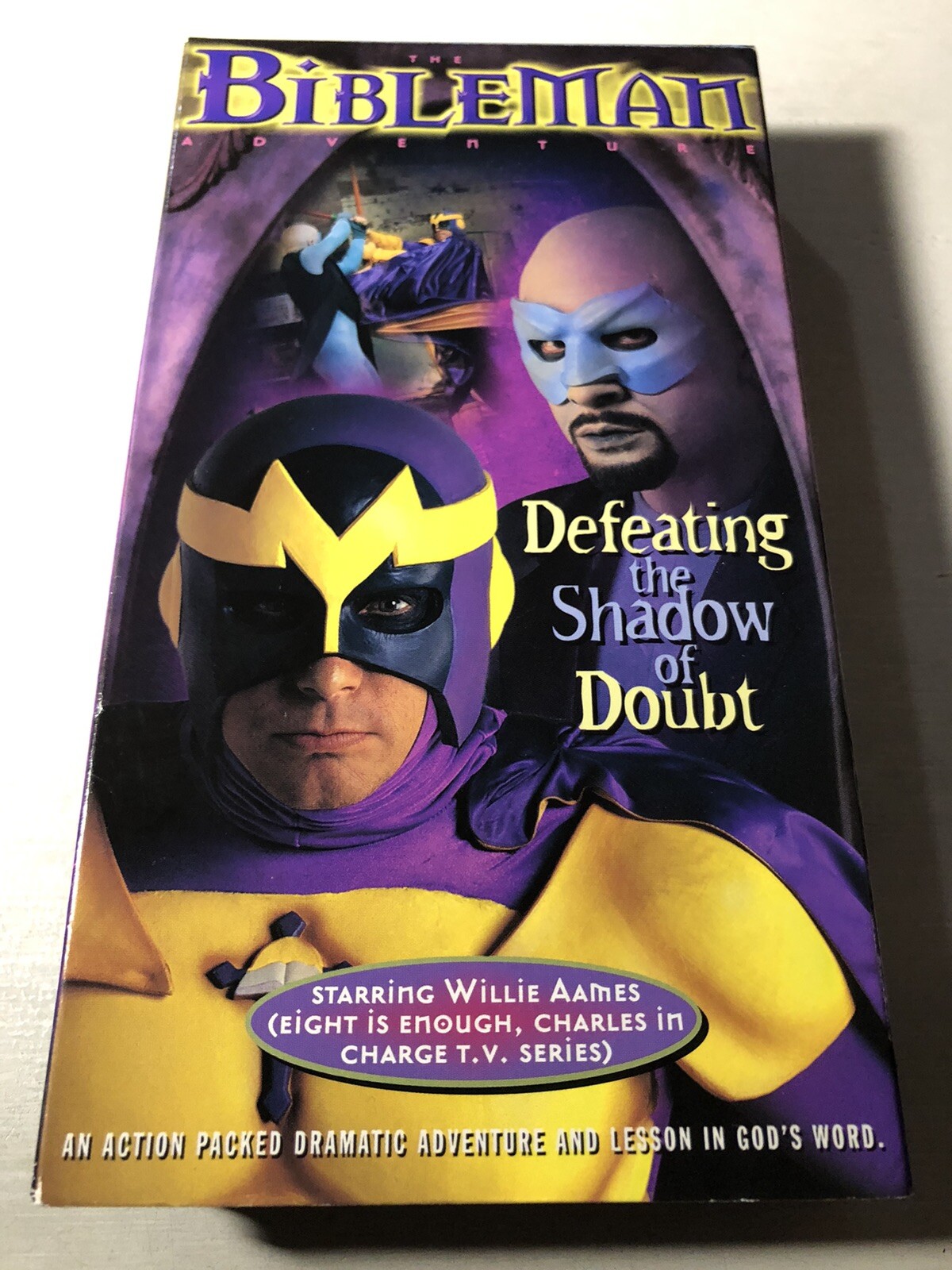 Bibleman - Defeating the Shadow of Doubt (1998) VHS Family Sci-fi ...