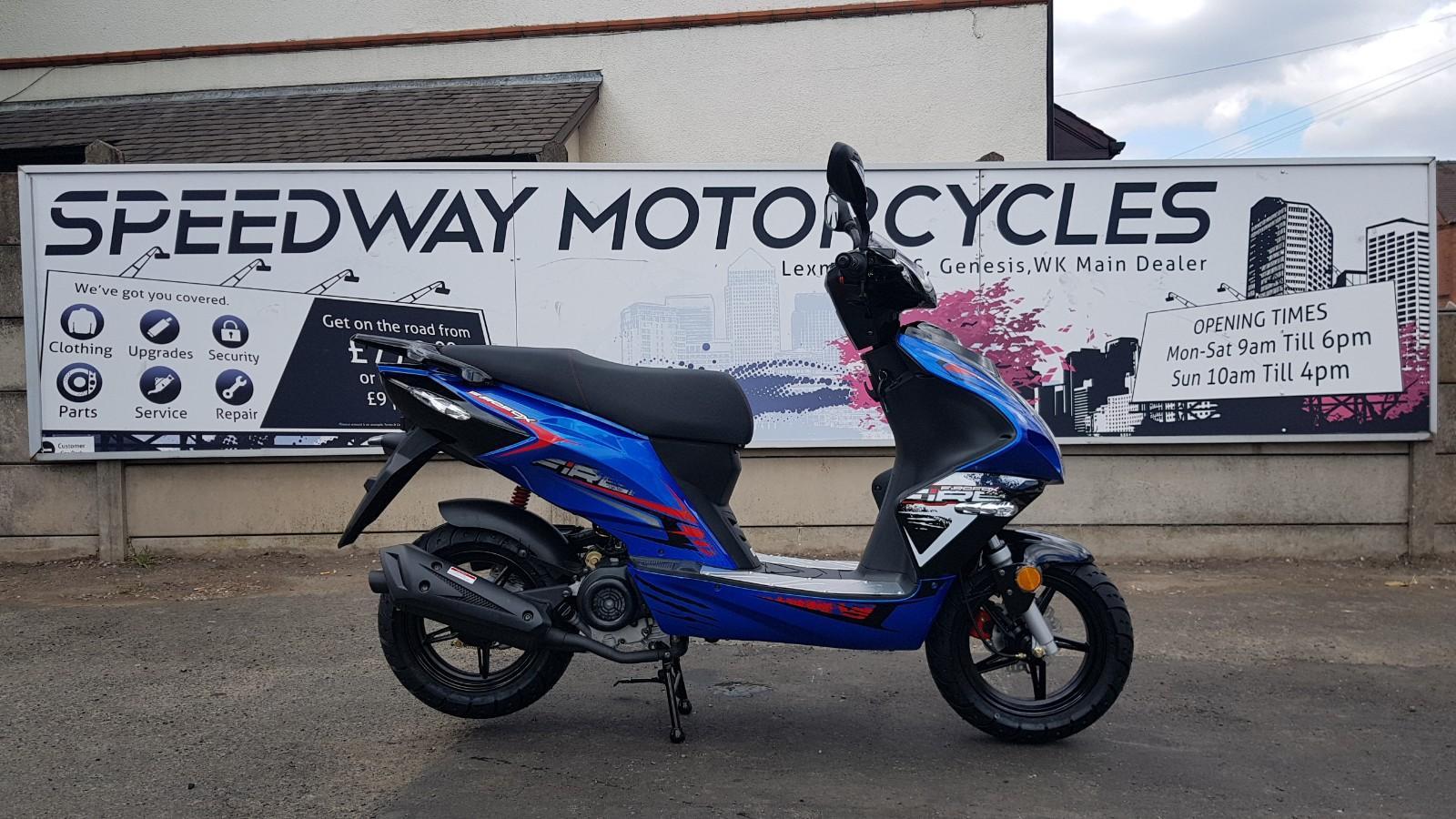 AJS FireFox 50cc scooter moped learner legal commuter | eBay