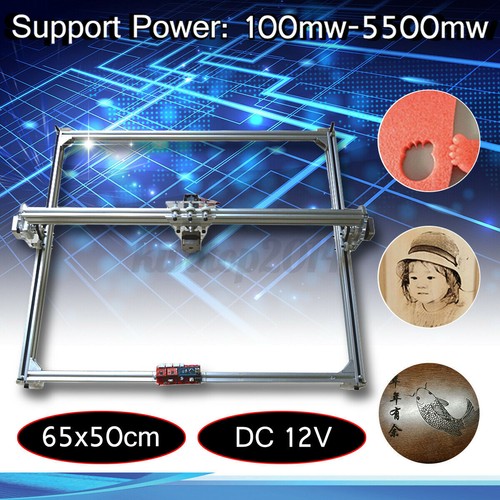 50x65cm Laser Engraving Cutting Engraver Frame Motor Kit For DIY Laser ...