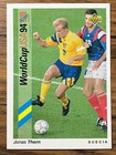 Upper Deck 1993 World Cup USA Soccer Card #131 Jonas Thern Sweden | eBay