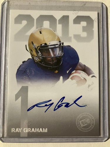 2013 Press Pass Press Pass Signings Ray Graham #PPS-RG Rookie Auto RC ...
