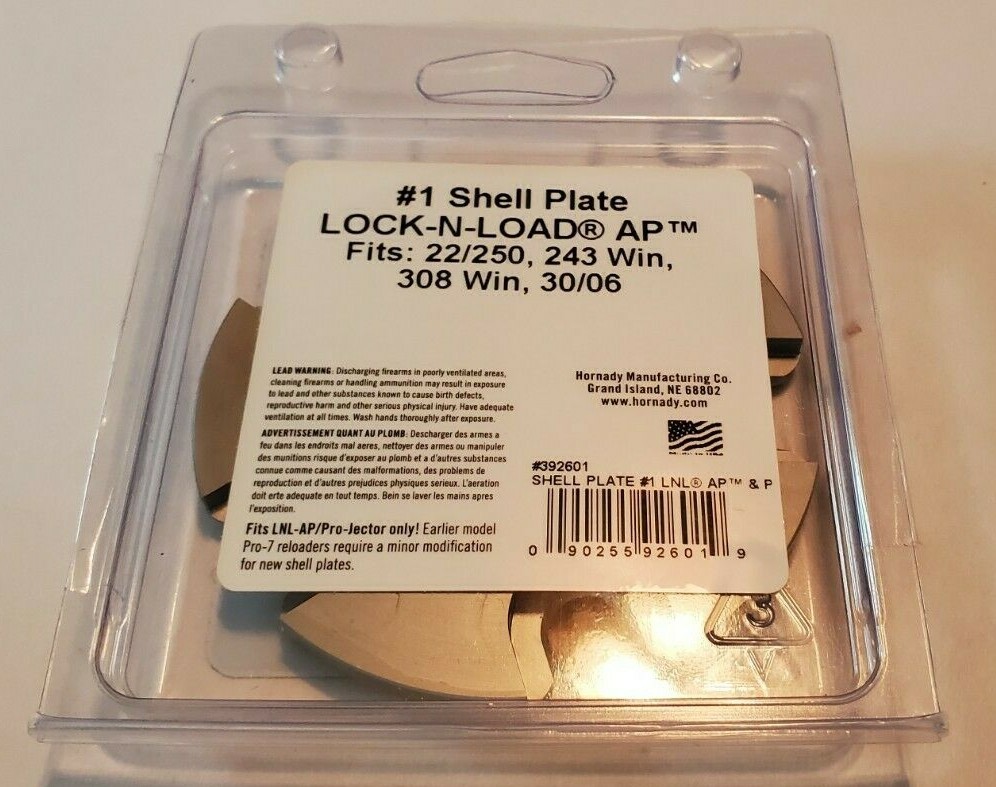 Hornady 392601 #1 Shellplate Lock-N-Load AP & Shell Plate Projector | eBay